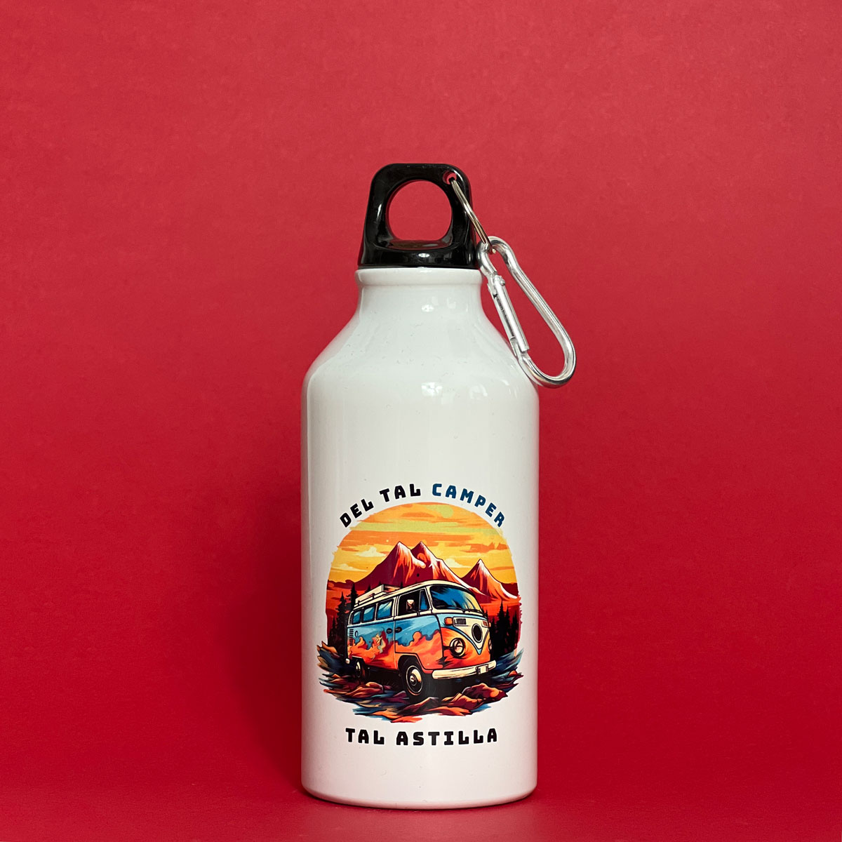 Botella aluminio De tal Camper tal Astilla - La Vida Camper